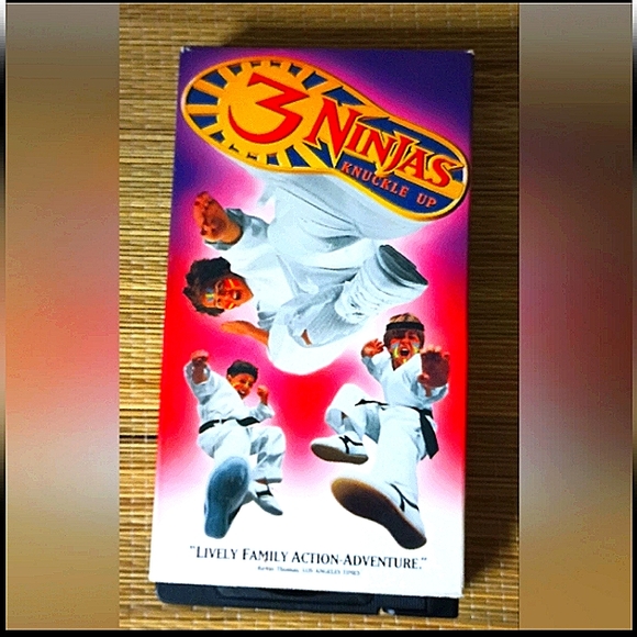 None | Media | The Three Ninjas Knuckle Up Vhs | Poshmark
